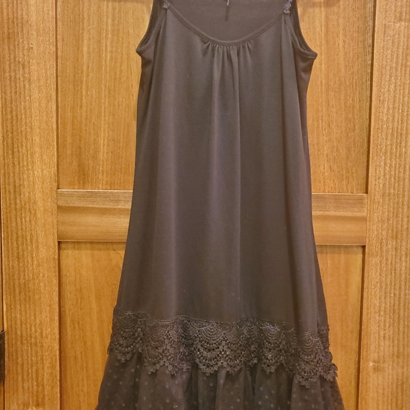 Ryu | Dresses | Ryu Slip Dress With Lace Bottom | Poshmark